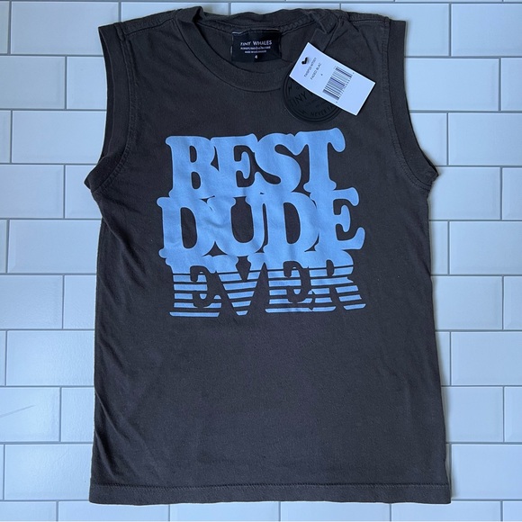 Tiny Whales | Shirts & Tops | Nwt 4 Tiny Whales Los Angeles Best Dude ...